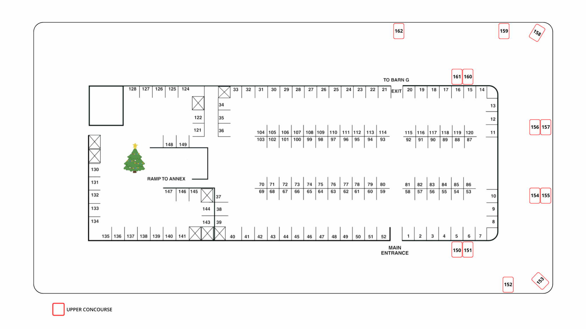 2025 MMP Merchant Map & Booths - Junior League of Odessa